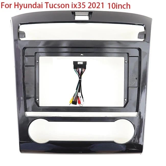 10 Inch Car Frame Fascia Adapter Canbus Box For Hyundai Tucson ix35 ...
