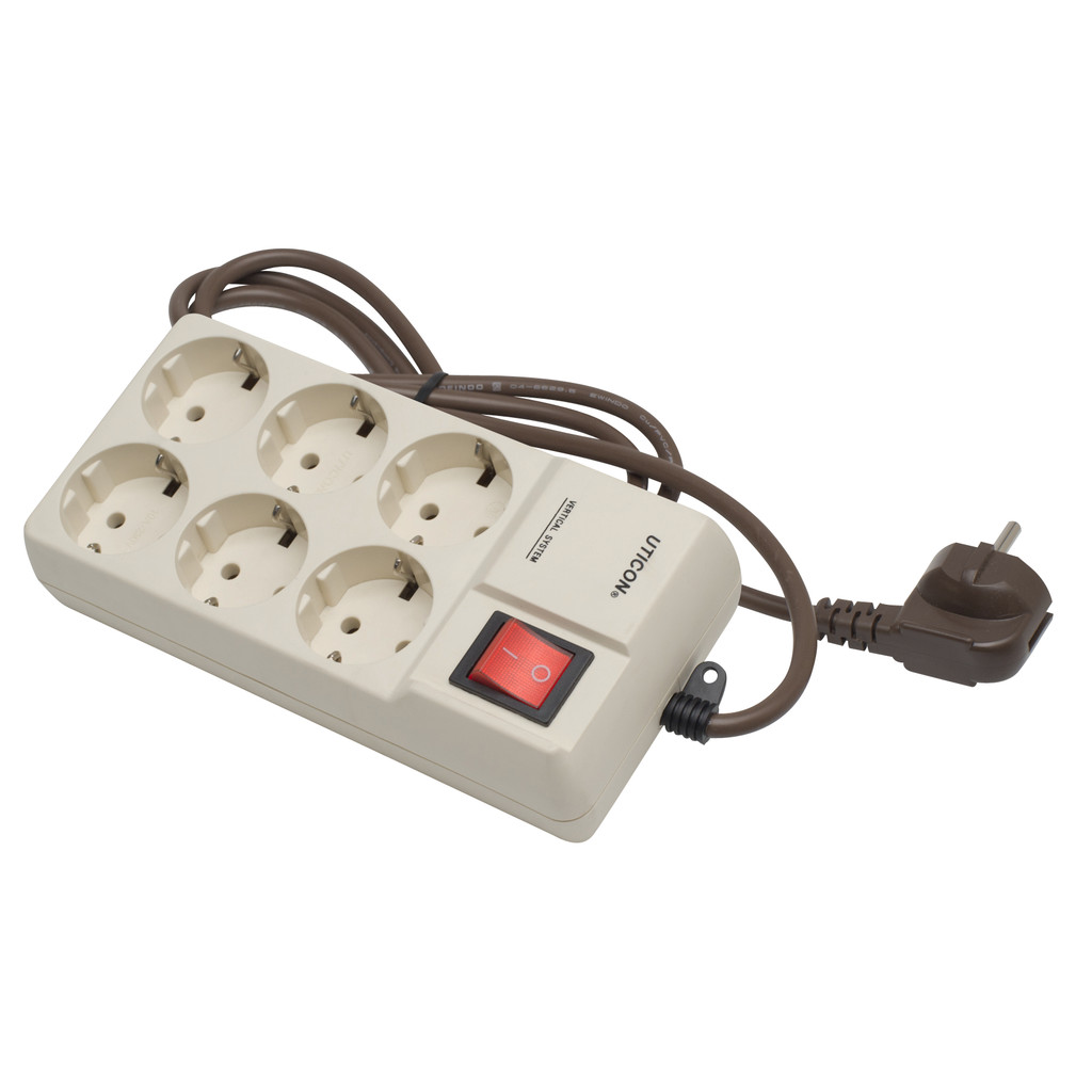 6 Faceted Hole Socket + Switch + Cable + UTICON ST 1668 (A) Socket ...
