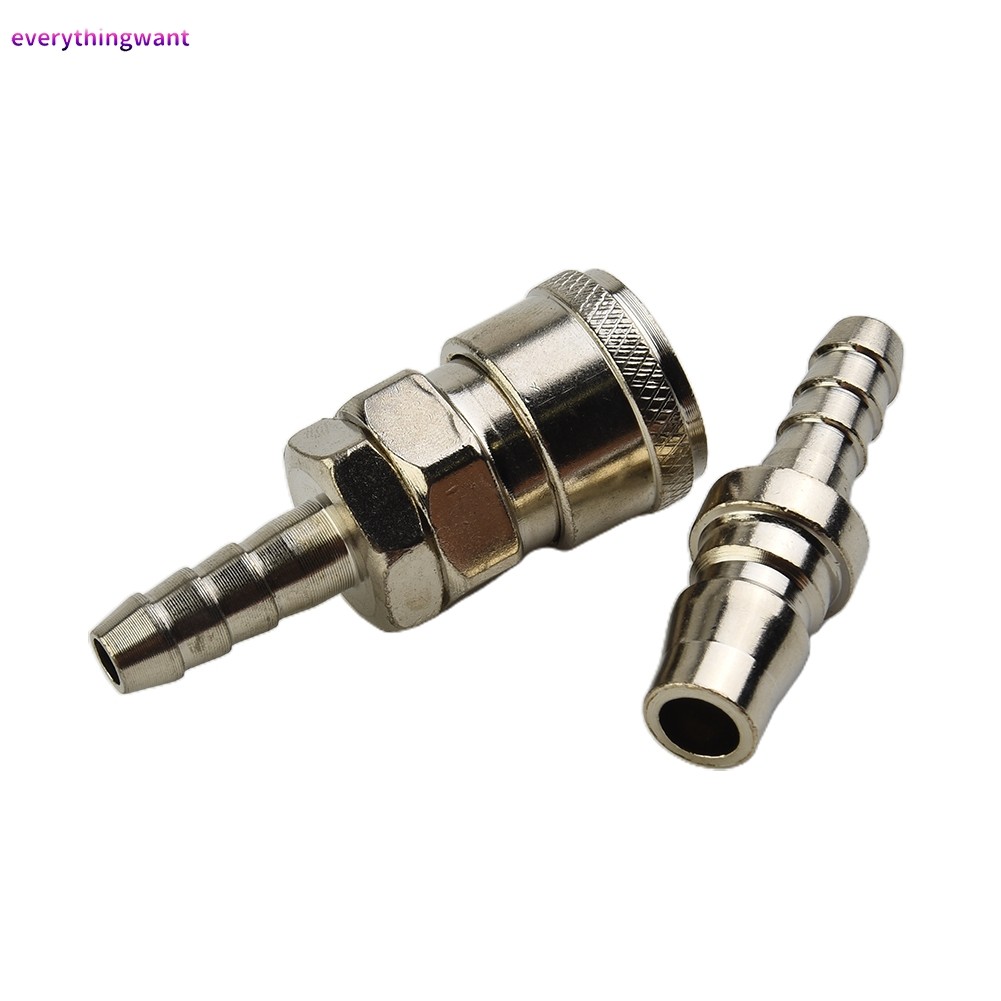 Quick Release Air Line Hose Fittings Coupler Connector 8mm Compressor ...