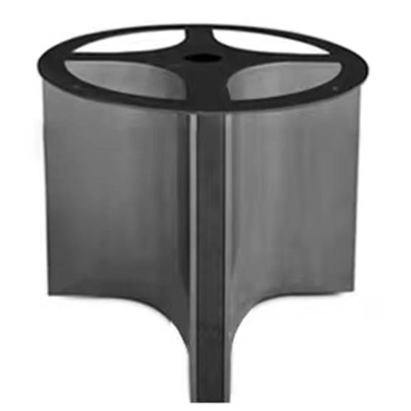 Light Luxury Slate Table Leg Bracket Marble Round Dining Table ...