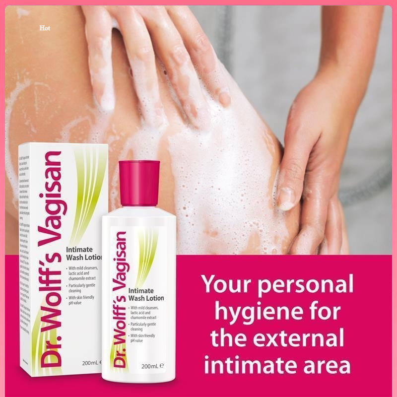 Dr.Wolffs Vagisan Moisturizing Intimate Feminine Wash Lotion 200ml | Shopee Malaysia