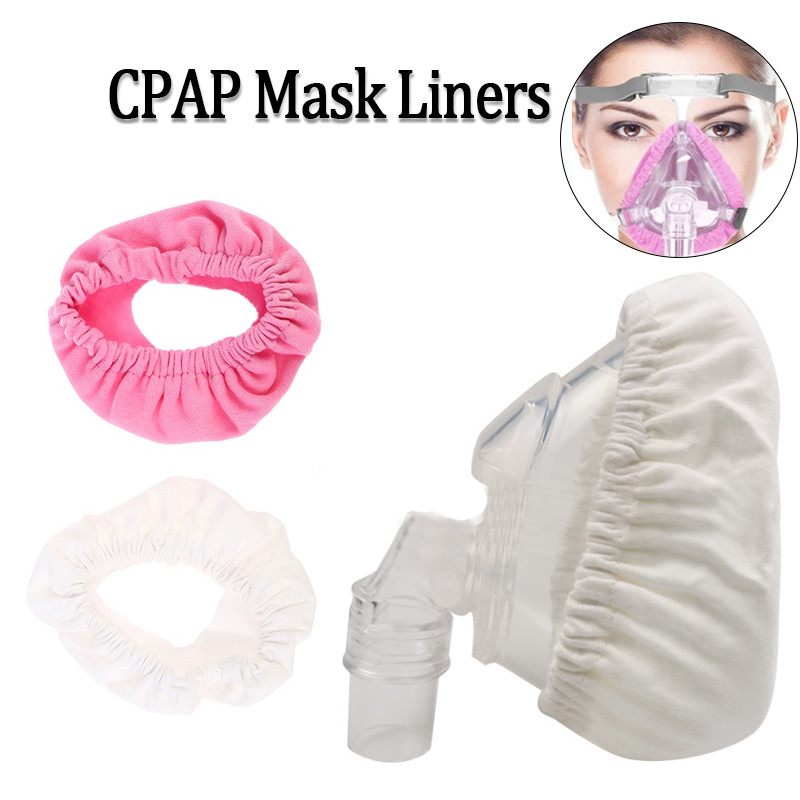 CPAP Mask Liners Reusable Fabric Comfort Covers Reduce Air Leaks Skin ...