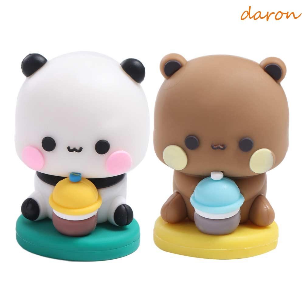 DARON Bubu Dudu Panda Bear Figure, Anime Figure Panda Panda Bubu Dudu ...