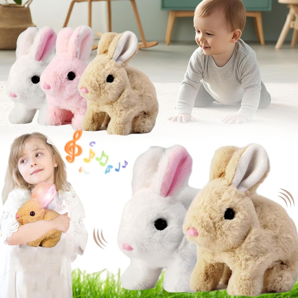 Bunby - My Realistic Bunny Toy, Bunbi Realistic Bunny Toys for Kids ...