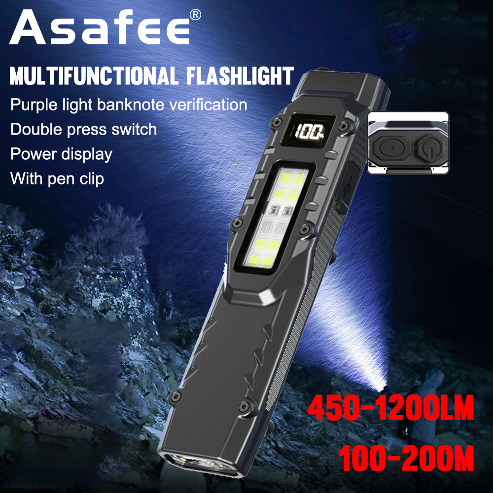 Asafee V007 Outdoor Portable Super Bright LED Flashlight Camping Mini ...