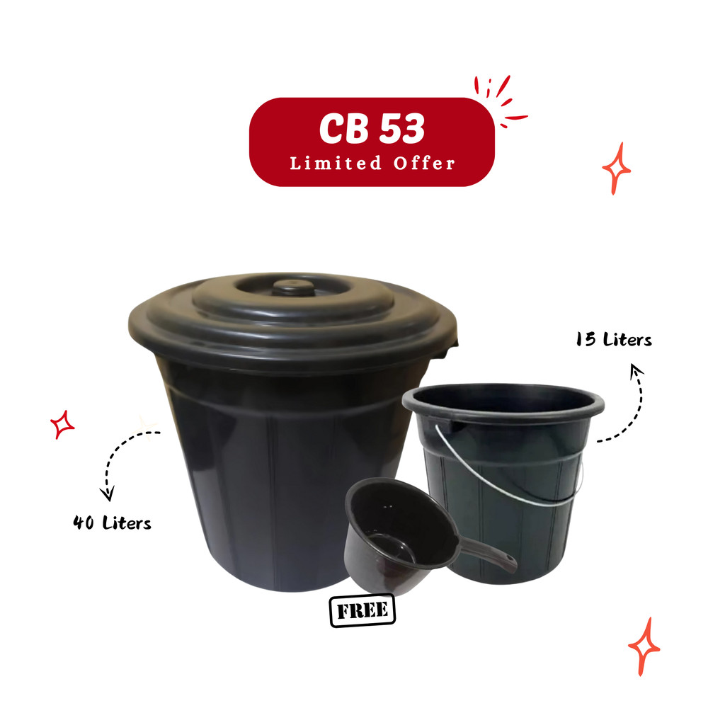 Edepot Christmas Drum and Pail Bundle CB53 | Shopee Malaysia