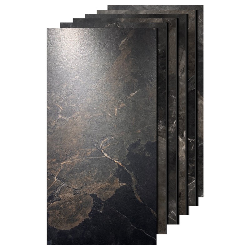 Knight Black Tiruan Batu Marmar Jubin Dinding Jubin Seramik untuk Bilik ...