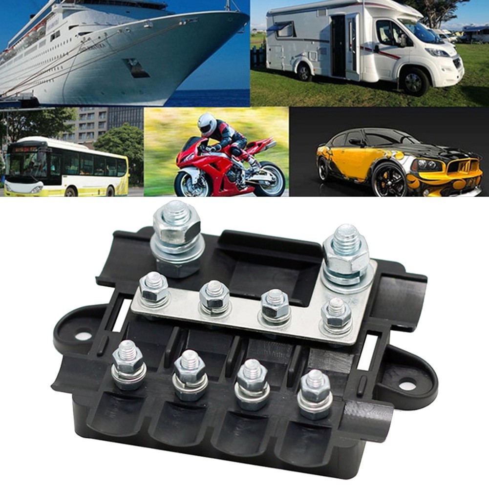 5 Way HEAVY DUTY Power Distribution Fuse Box Block FOR Mega FOR Midi ...