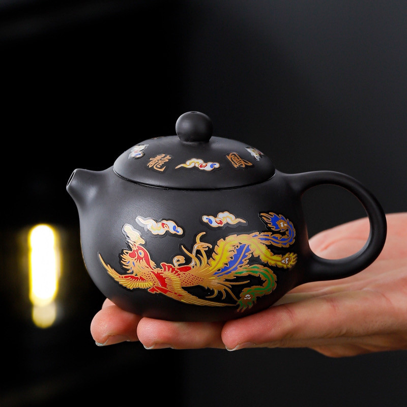 Meet Water Chameleon Phoenix Chengxiang Black Mud Purple Sand Color ...