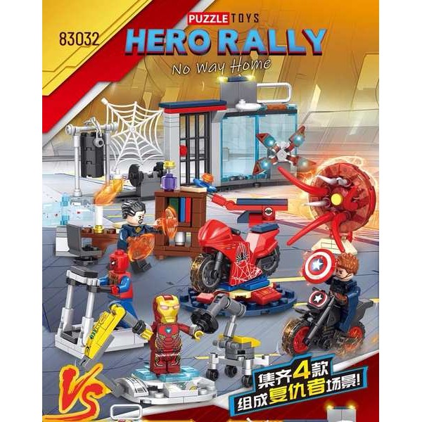 lego 2025 New Hero Avengers Iron Motorcycle Spider Transformer ...