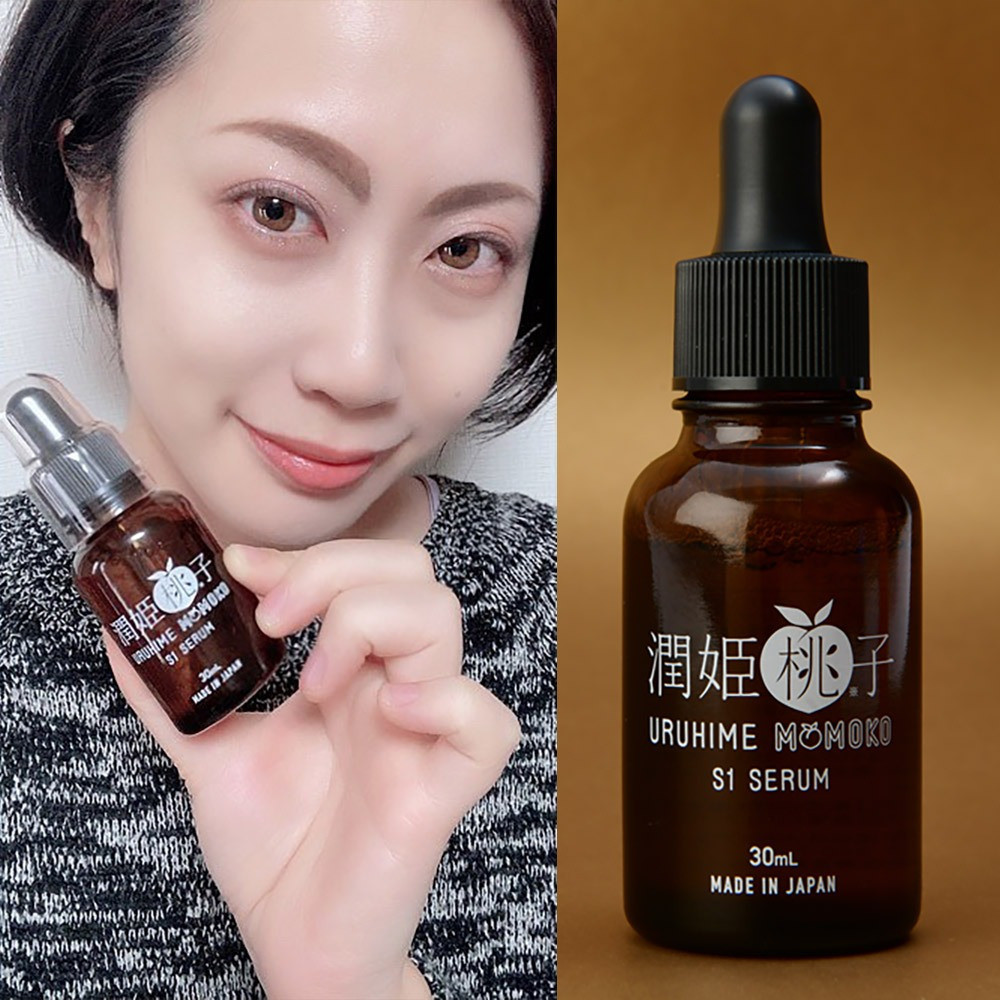 [spotgoods]【Set of 2】URUHIME MOMOKO S1 SERUM潤姬桃子S1精華液～潤肌桃子～Formulated ...