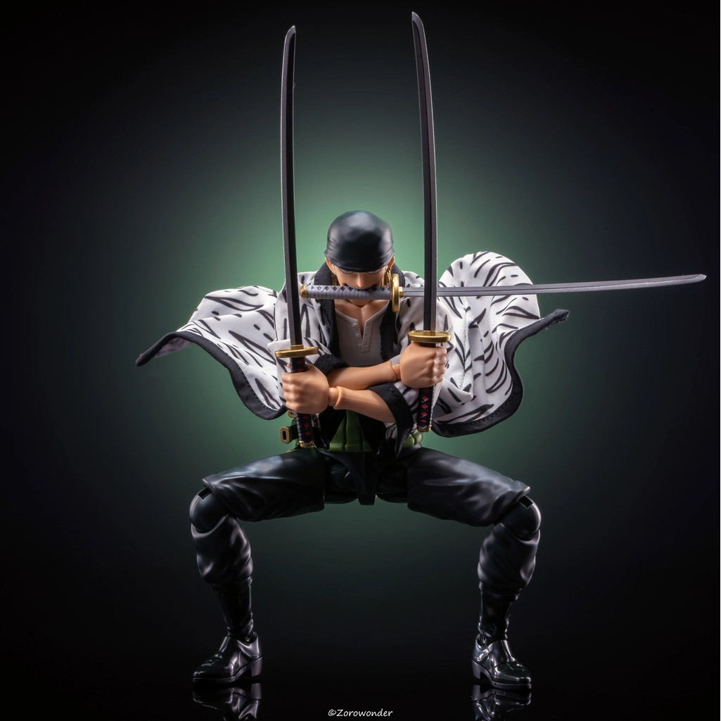 Shf One Piece Roronoa Zoro Alabasta Clothes Skirt Cloth Model | Shopee ...