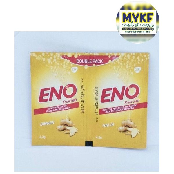 ENO SACHET GINGER 4.3GM TWIN PACK | Shopee Malaysia