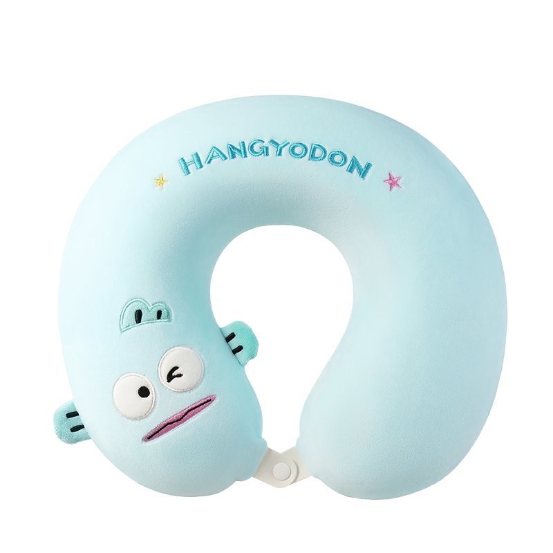 Miniso MINISO Hangyodon Series U-Shaped Pillow Ugly Fish Half Mermaid ...