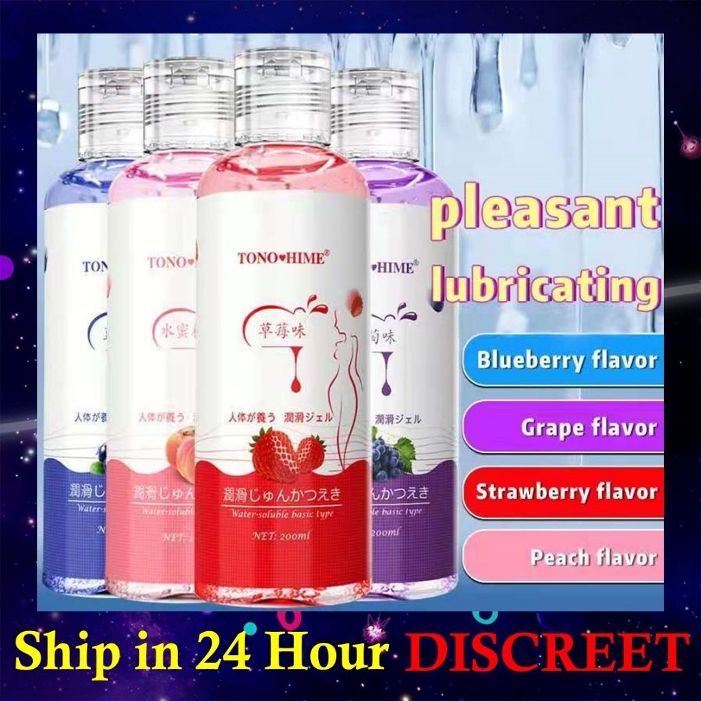 SAFETY LUBE Edible Fruit Lubricant Tono Hime Water Based Lubricant ...