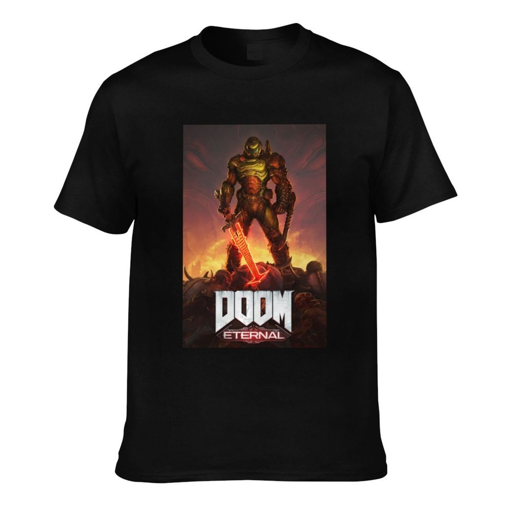 Doom Eternal Doom Slayer Doomguy Game Popular Customized T-Shirt Man ...