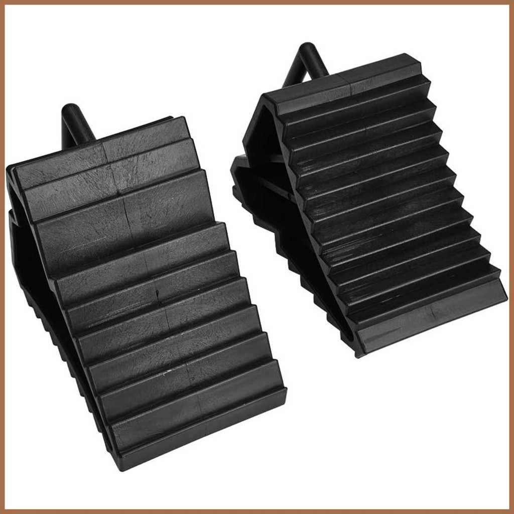 Tire Chocks Tire Support Pad Anti-Slip Slope Wheel Chocks Car Tire ...