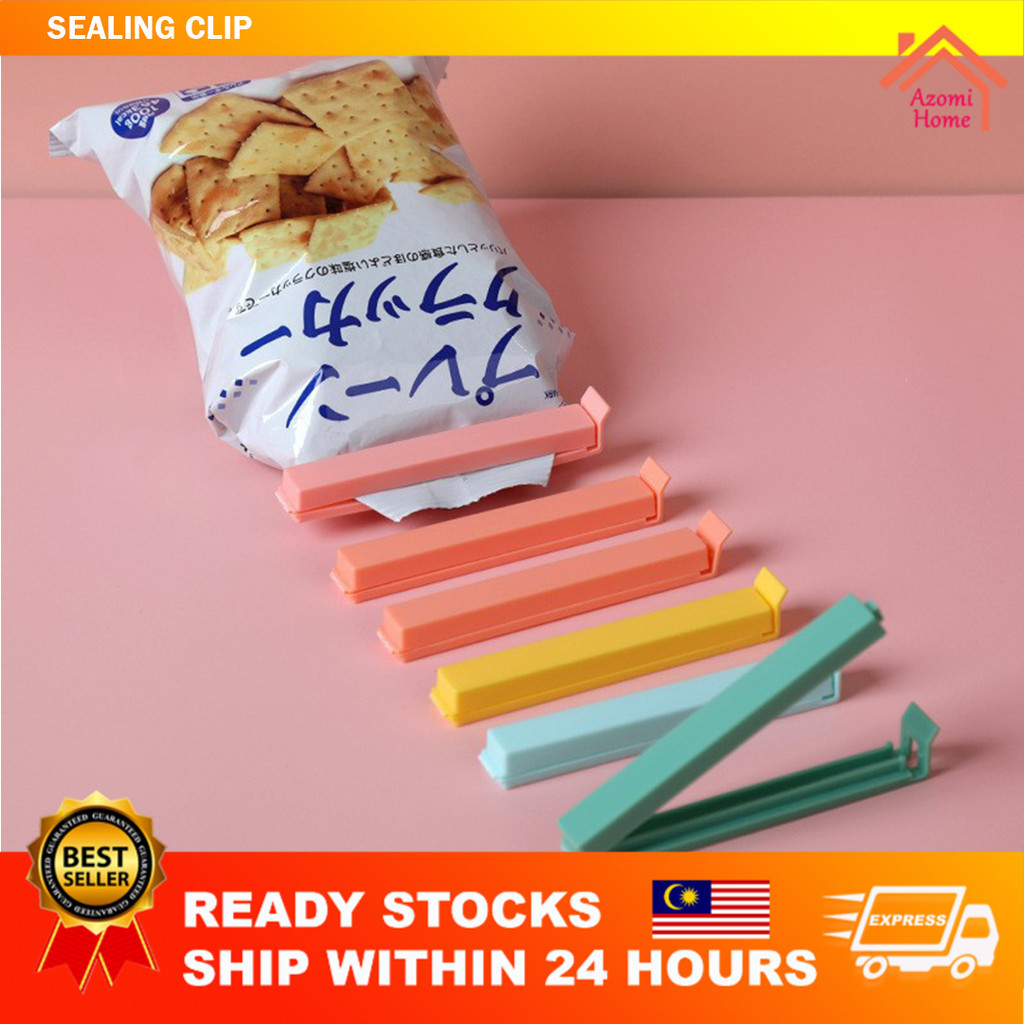 Sealing Clip Food Clips Snack Sealing Plastic Reusable Clip Food Klip ...