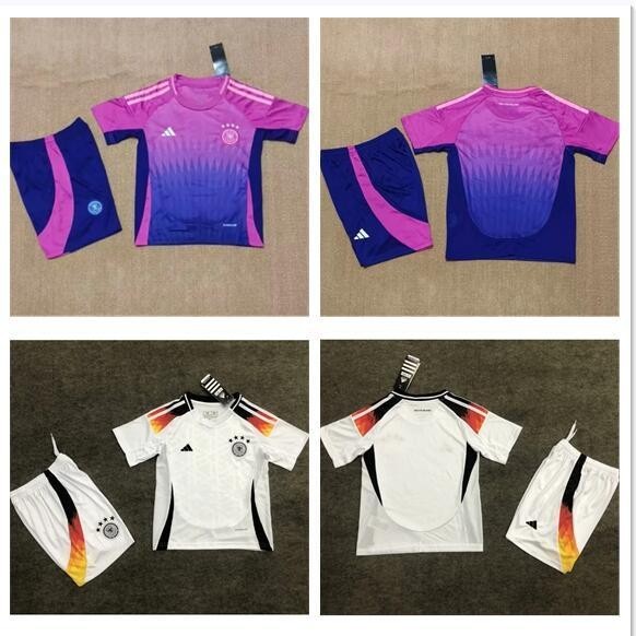 German 2024 White Rose Children's Football Shirt kids kit | Shopee Malaysia