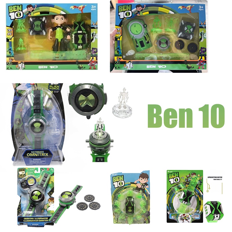 Protector of Earth Family Ben 10 Watch Toy Omnitrix Action Figure Watch ...