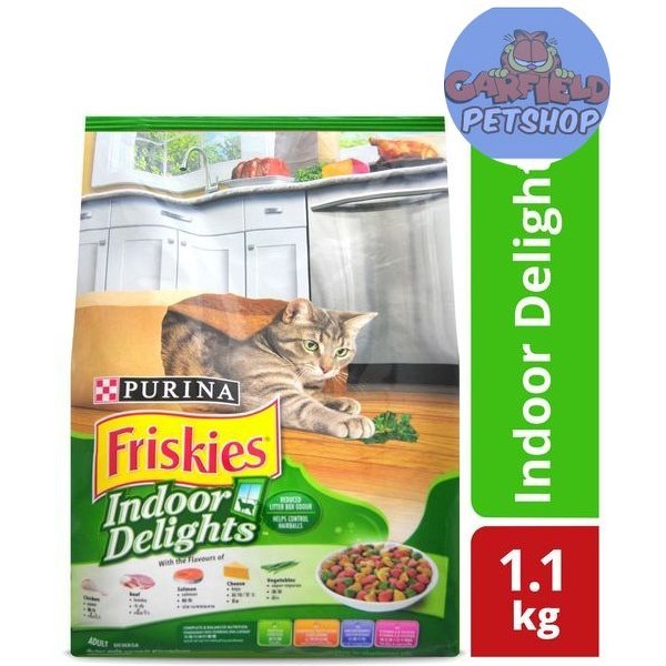 Friskies Delish Cat Dry Food Indoor Delights 1.1kg | Shopee Malaysia