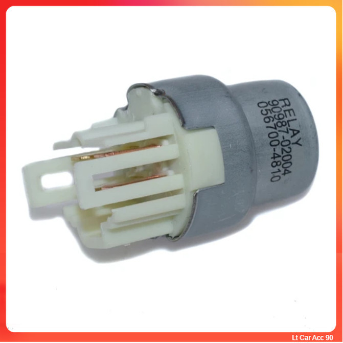 HEAD LAMP RELAY 4PIN SAGA 12V TOYOTA ROUND /Proton Saga Toyota Headlamp ...