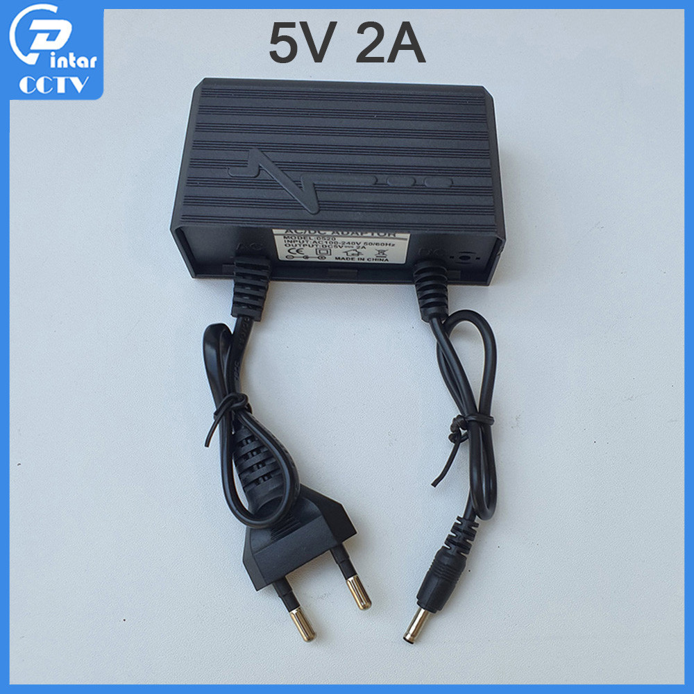 5V 2A AC DC Universal charger Adapter for CCTV cameras Charging / CCTV ...