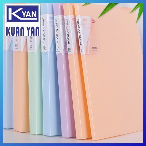 A4 Pockets Clear File / Clear Holder FIle / Fail Plastik Clear Book ...