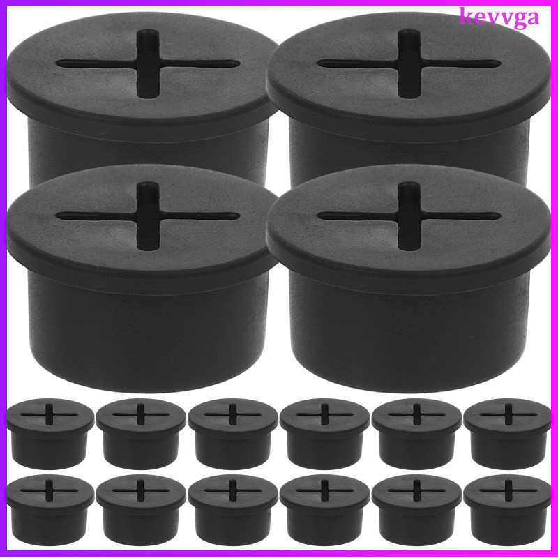 Desk Hole Wire Insert Covers Grommet Assortment Washer Soft Rubber ...