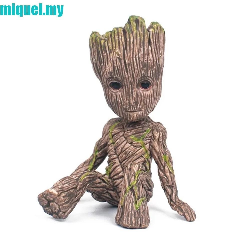 MIQUEL Groot Figure for Kids Model Doll 6CM Sitting Mini Groot | Shopee ...