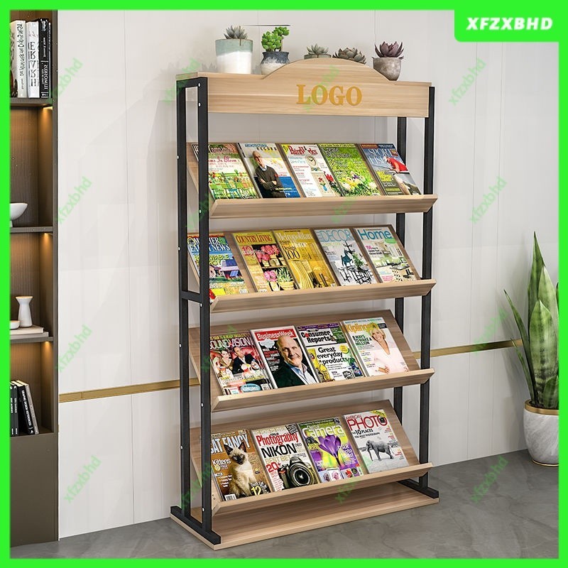 Floor Newspaper Rack Magazine Rack Data Rack Promotional Display Rack ...