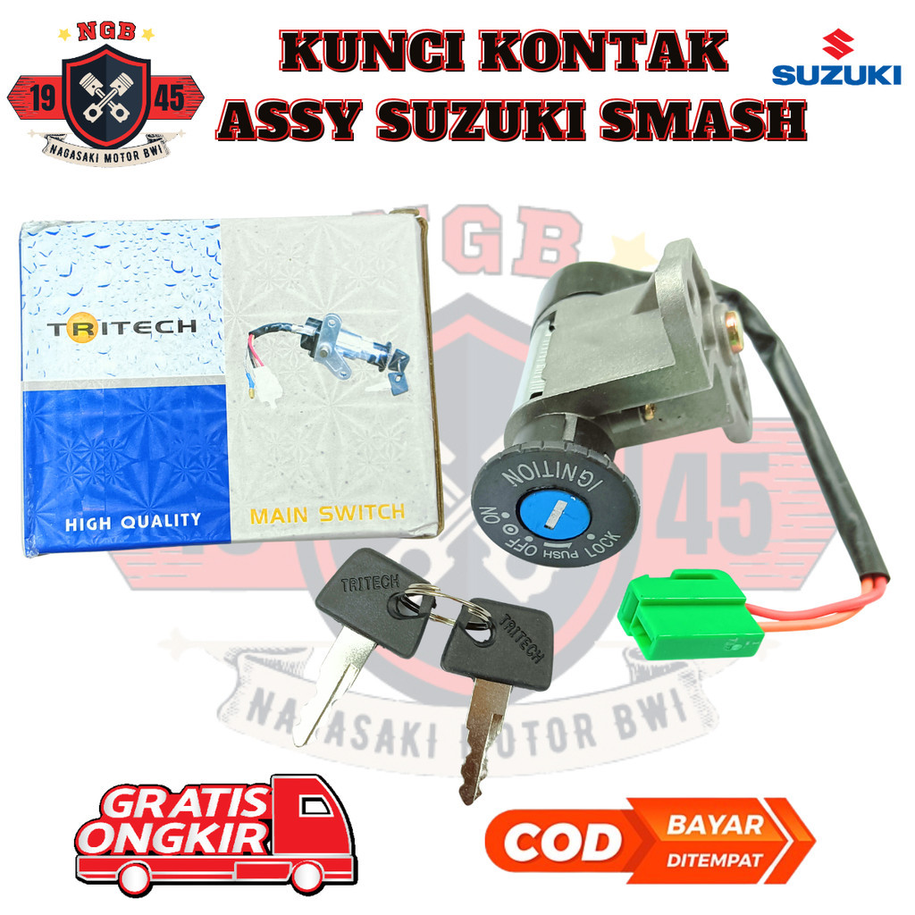 Suzuki Smash Ignition Key/1 Set Of Smash & Smash Motorcycle Ignition ...