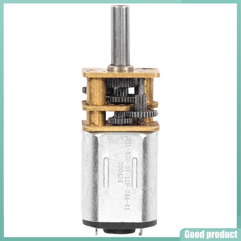 1Pc 30RPM N20 Micro-Speed Gear Motor DC 6V Reduction Gear Motors with ...