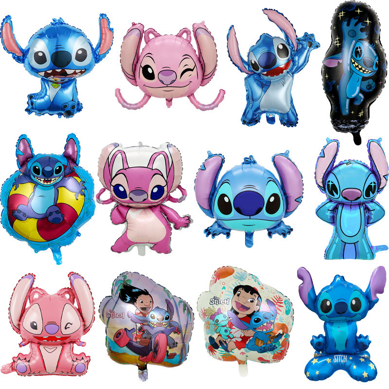 Disney Animation Stitch Interstellar Baby Stitch Angel Aluminum Film ...