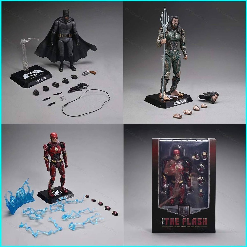 Kira Justice League Action Figure Batman The Flash Aquaman Model Dolls ...