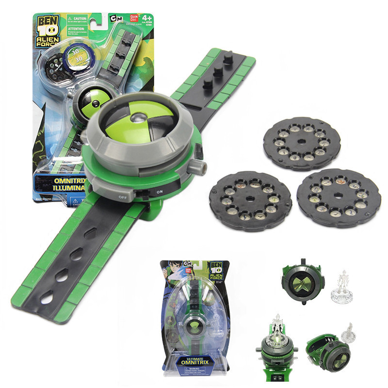 Ben 10 Watch Ultimate Omnitrix Style Projector Watch Action Figure Gift ...