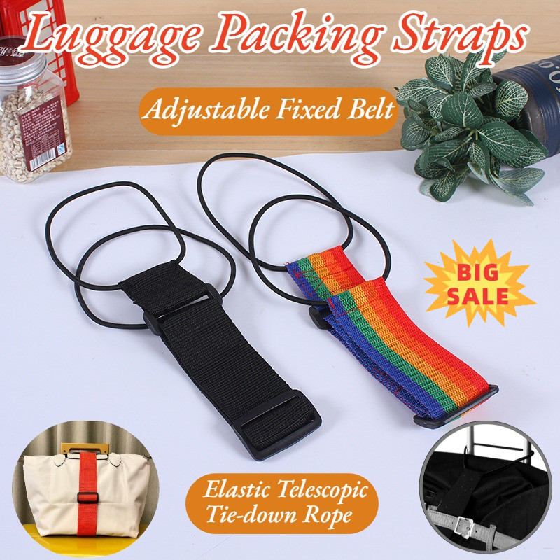 [Anti Theft/Secure/Free Hands] Luggage Packing Straps Nylon Material ...