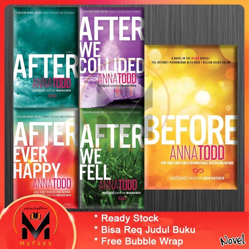 The Complete After Series Collection 5 Books Box Set by Anna Todd ...