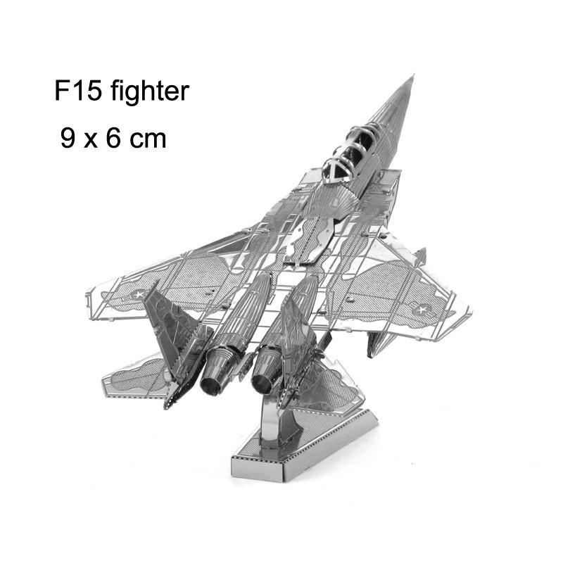 Ptr! Mini 3D Fighter Space Shuttle Metal Model Assemble Toys Mars Probe ...