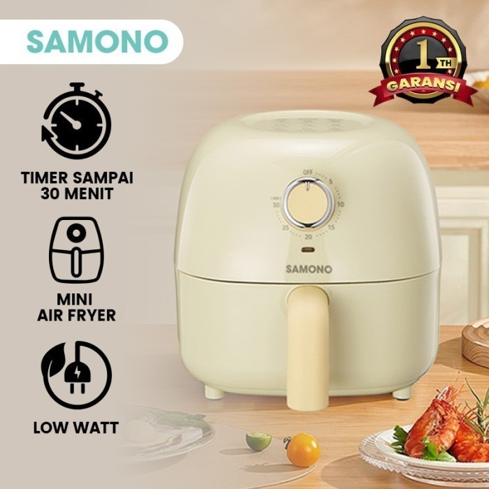 MESIN Samono Air Fryer SW-AFG24 / Oil-Free Frying Machine / Mini Air ...