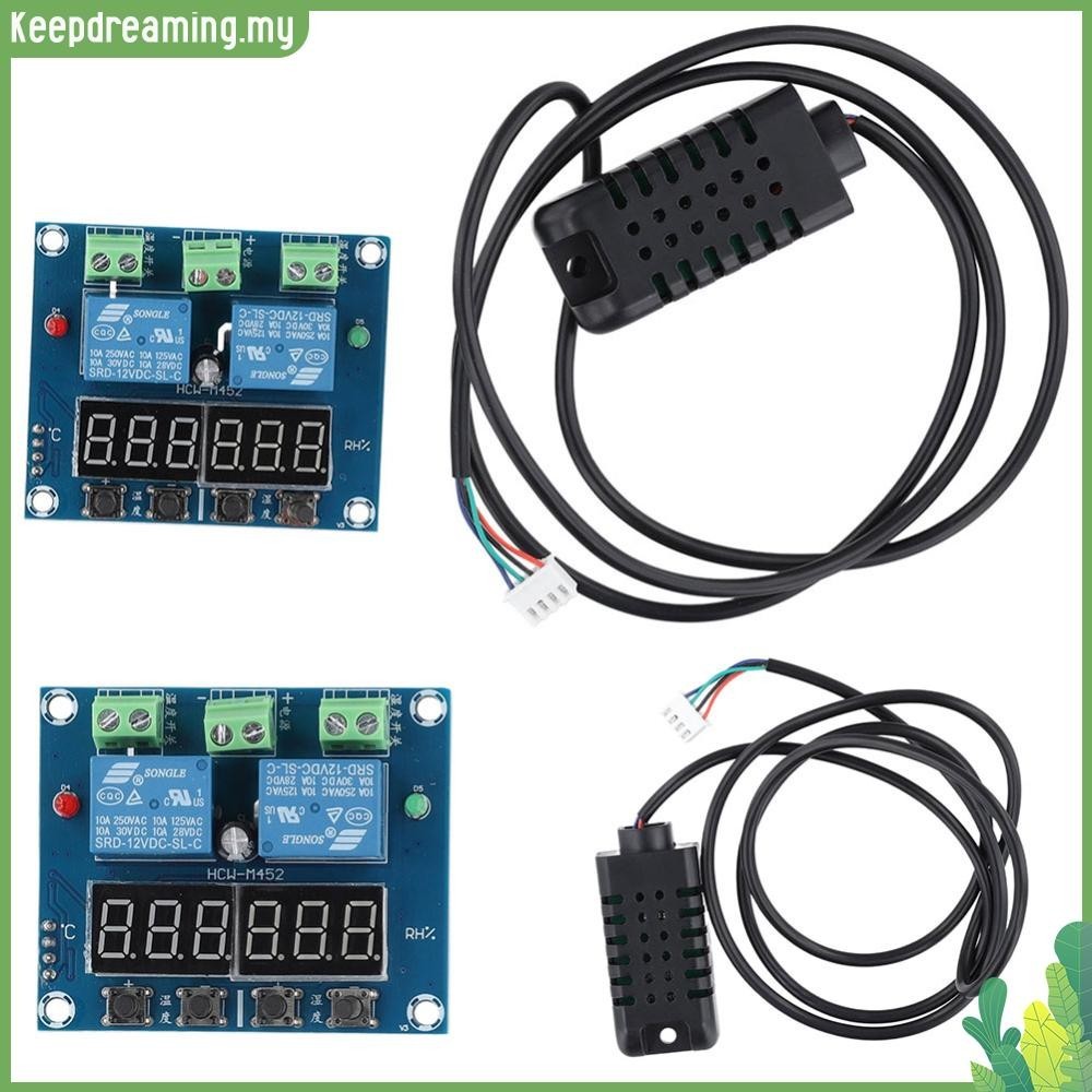 keepdreaming fr XH-M452 Temperature and Humidity Controller Module Convenient Dual Output Use ...