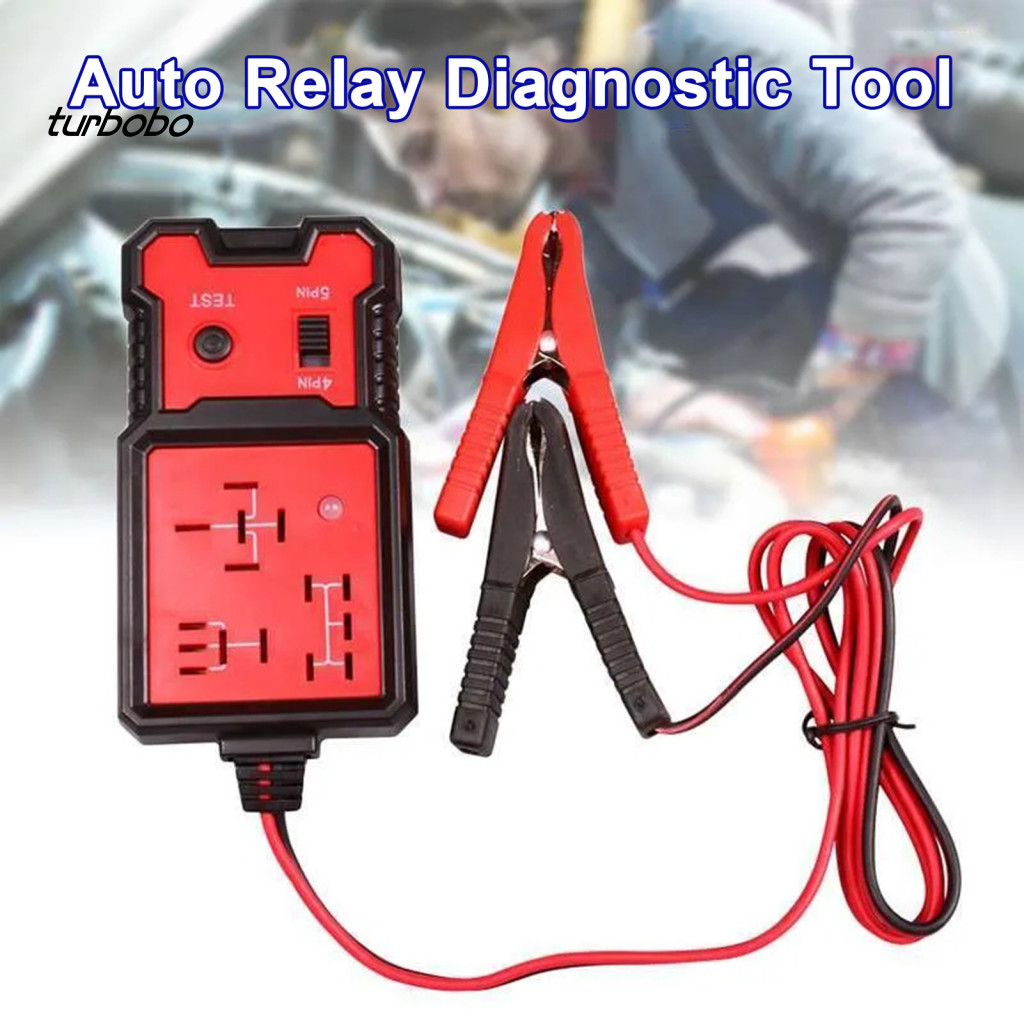Automotive Relay Tester Auto Relay Diagnostic Tool Portable 12v/24v Car ...