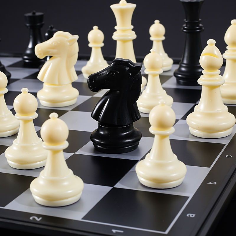 ((Ready Stock) Chess Children Magnetic Portable Chessboard Chessboard ...