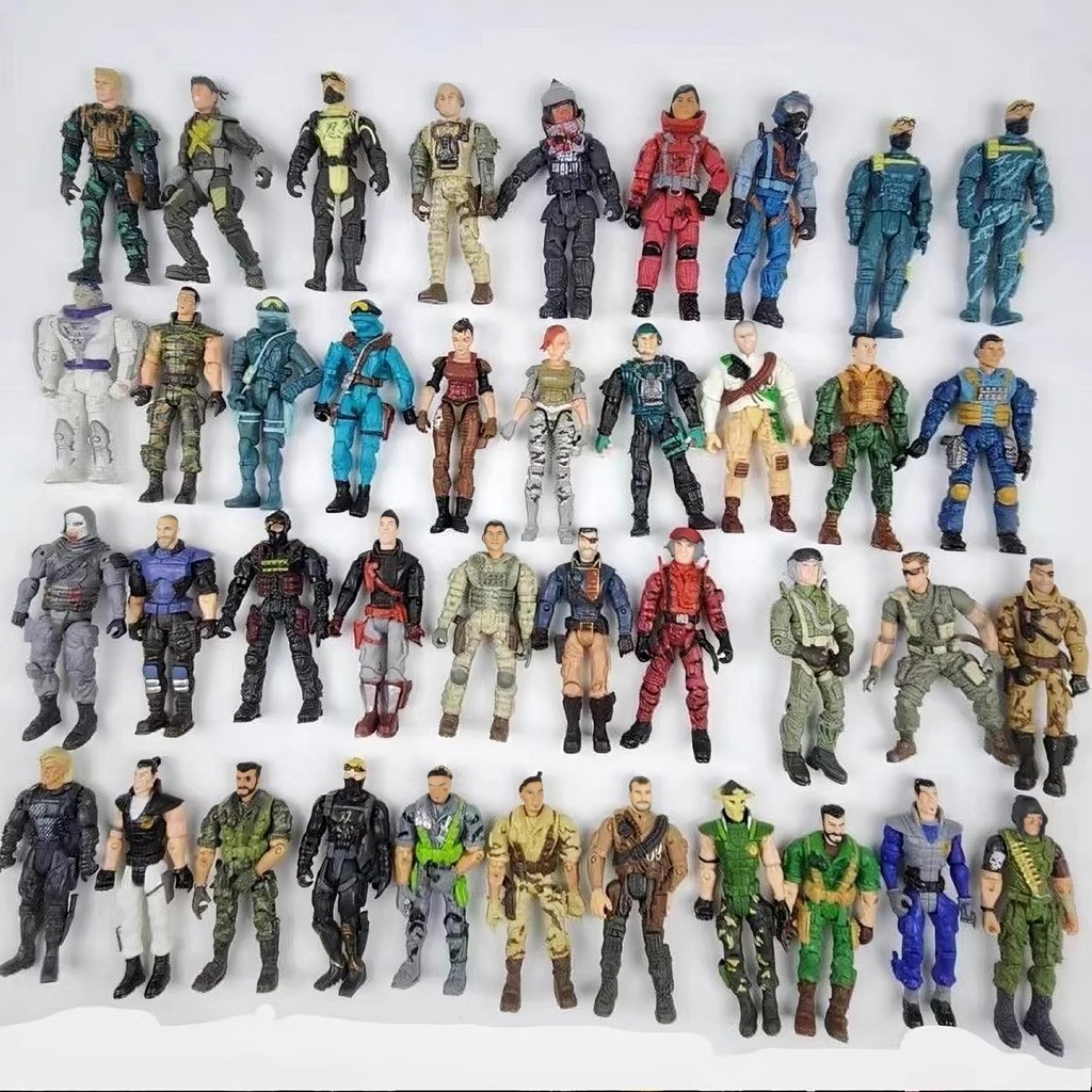 3pcs/lot 3.75"Gi Joe Special Forces Soldier 3pcs Random Action Figures ...
