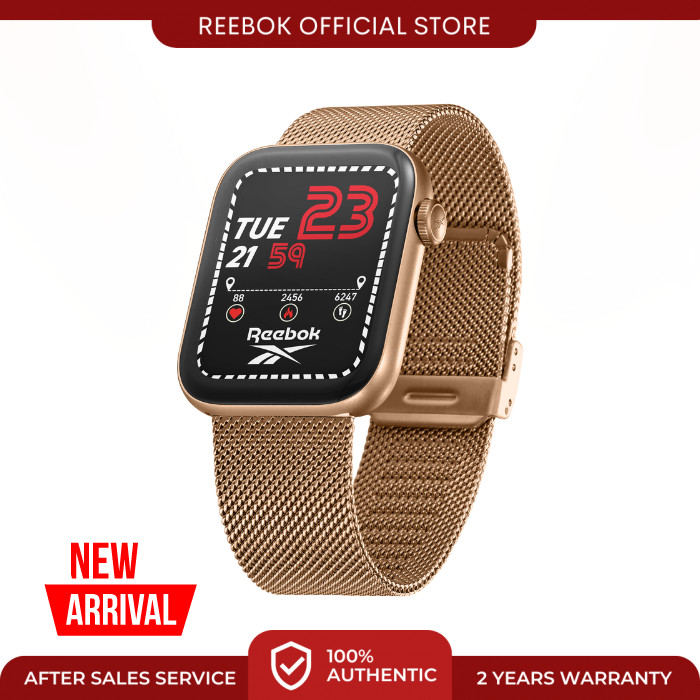 Reebok RELAY 3.0 RV-RL3-U0-A3S3-BB | Unisex Smartwatch | 1.78' AMOLED Display | Bluetooth Call ...