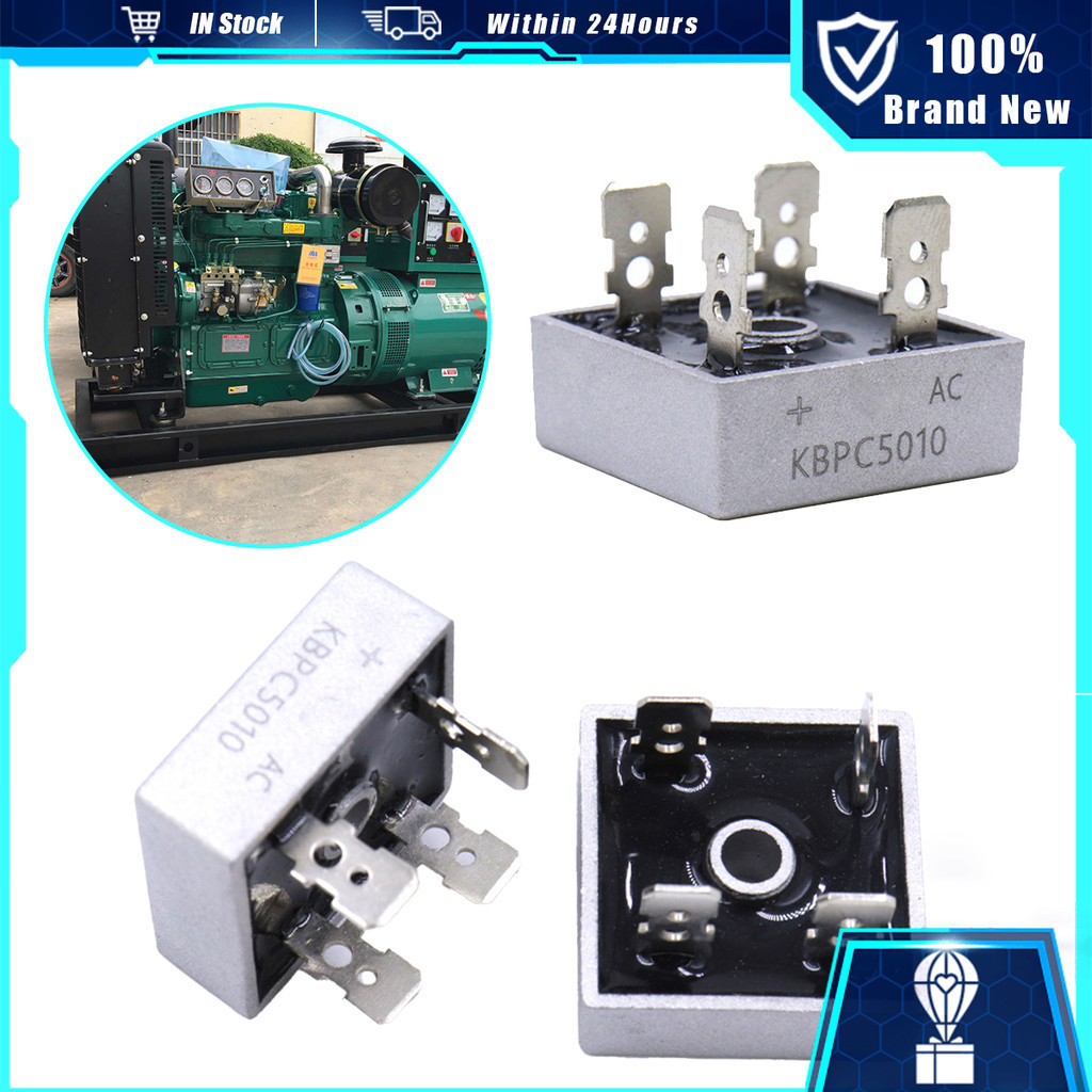 Kbpc5010 Diode Bridge Gpp 50a 1000v Kbpc Bridge Rectifier Module ...