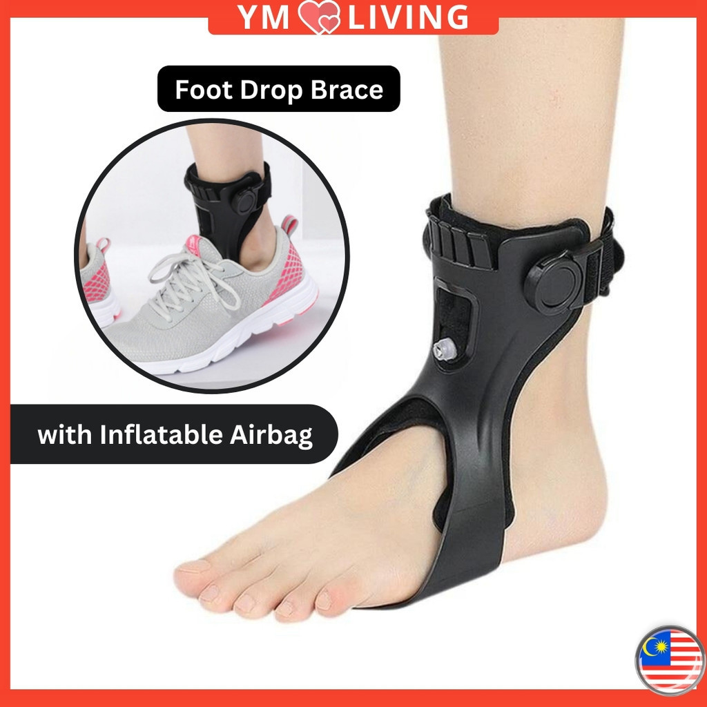 Drop Foot Brace Ankle Support Stroke Orthosis Walking Varus Valgus Feet ...