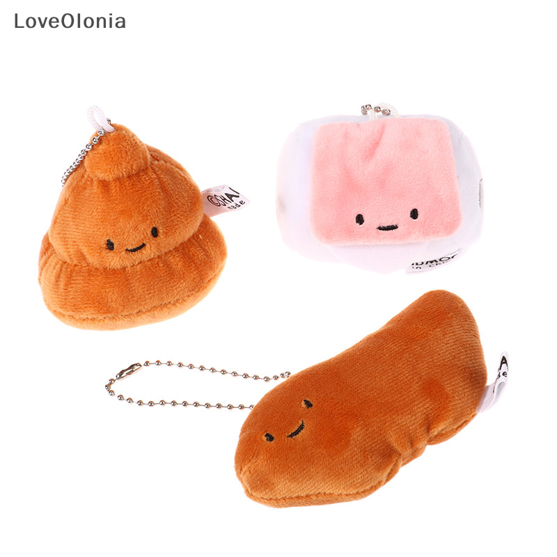 LoveO Backpack Ornaments Fridge Magnet Sticker Hanging Plush Doll Mini ...