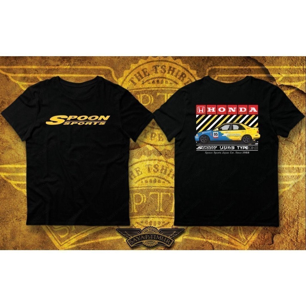 Spoon 2024 fashion Sports Honda Civic Ferio EG9 D2 (Black Tshirt ...