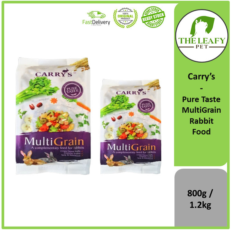 Carry's Pure Taste Multi Grain ( MultiGrain ) Rabbit Food - 800g / 1.2kg | Shopee Malaysia